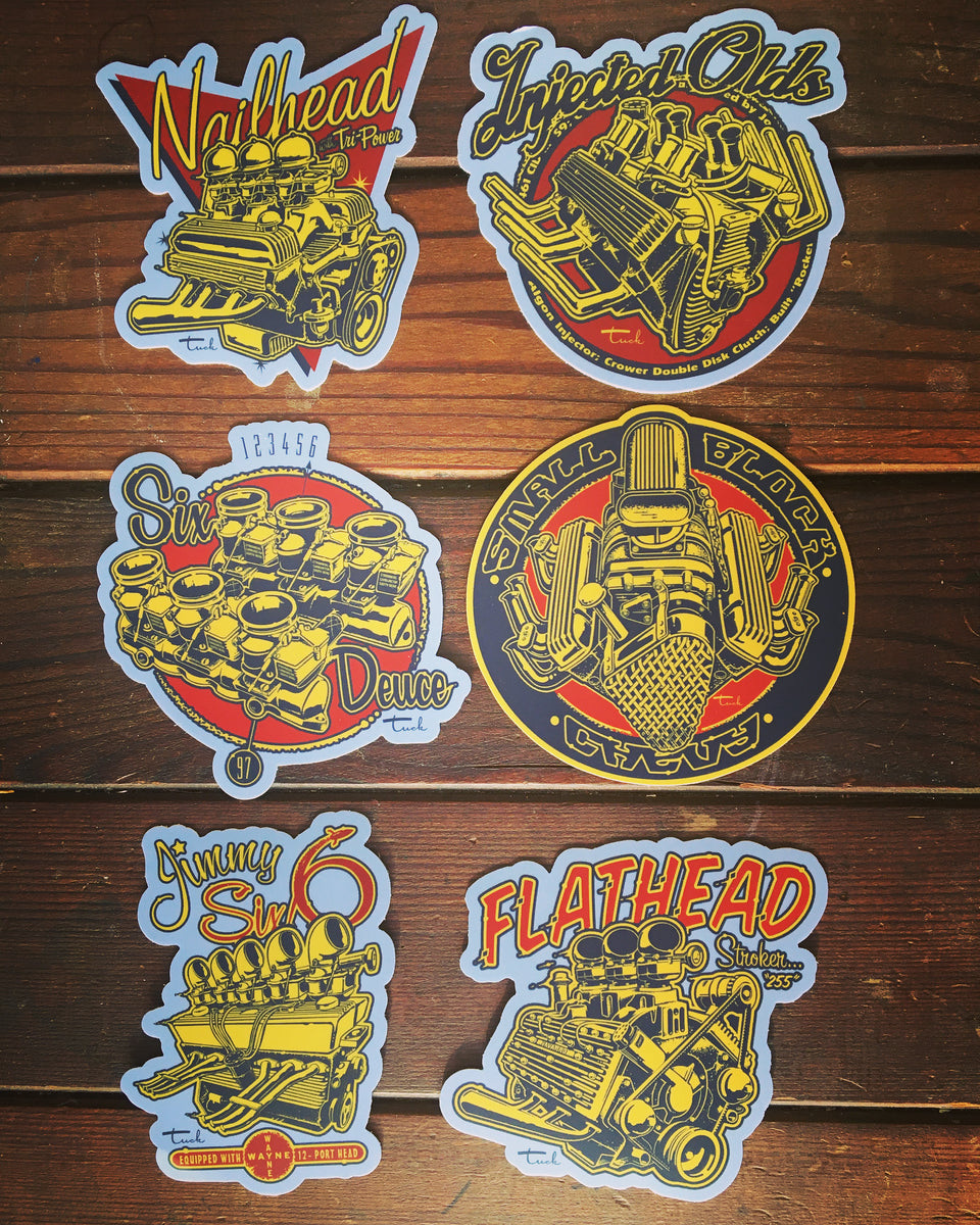 Super Sticker Six Pack – Tuck Industries