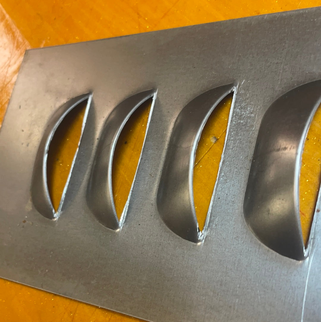 Dragon scales 2” dome style Louver strip – Tuck Industries